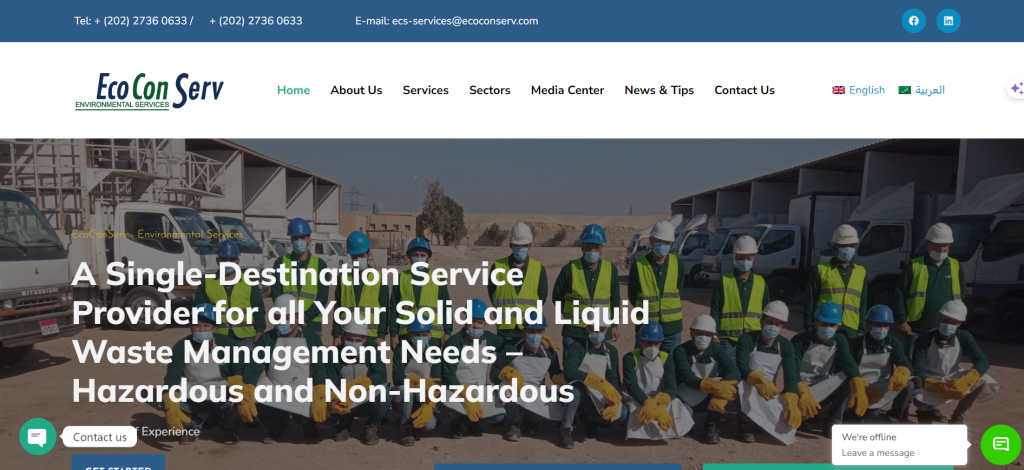 Contact Us - Eco Con Serv